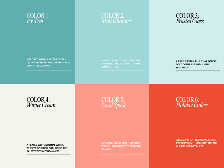 Color Palettes for Surface Pattern Designers