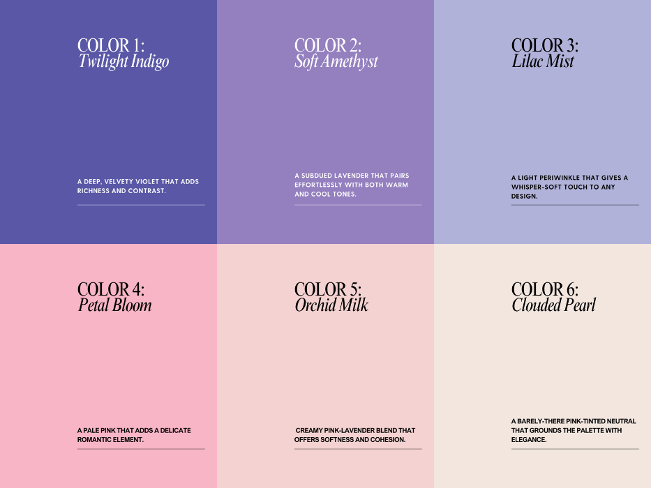Color Palettes for Surface Pattern Designers
