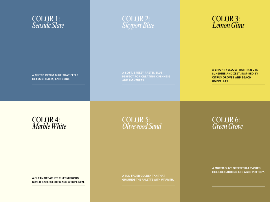 Color Palettes for Surface Pattern Designers