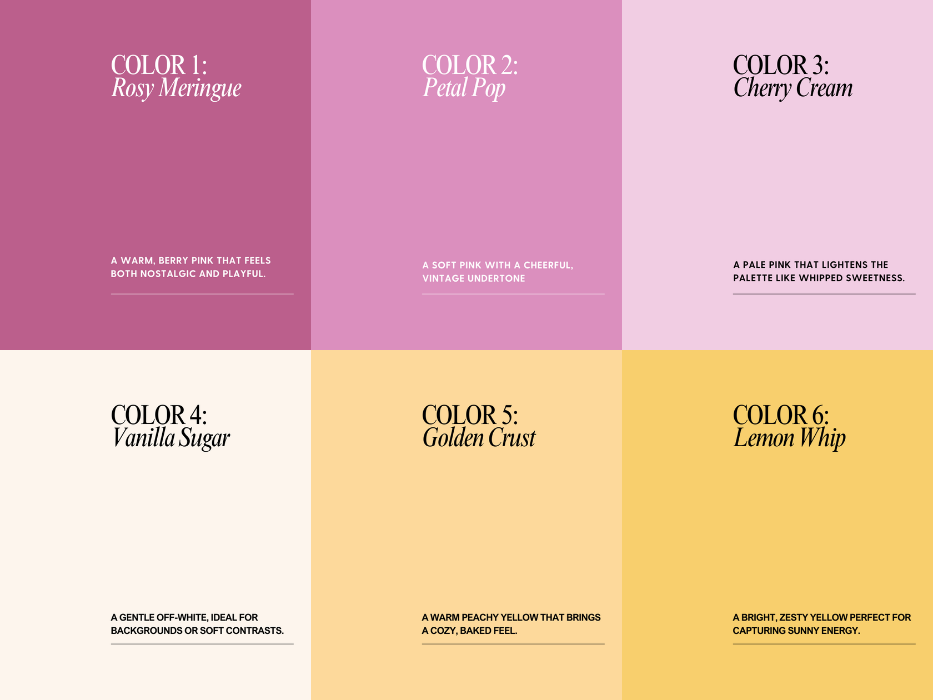 Color Palettes for Surface Pattern Designers