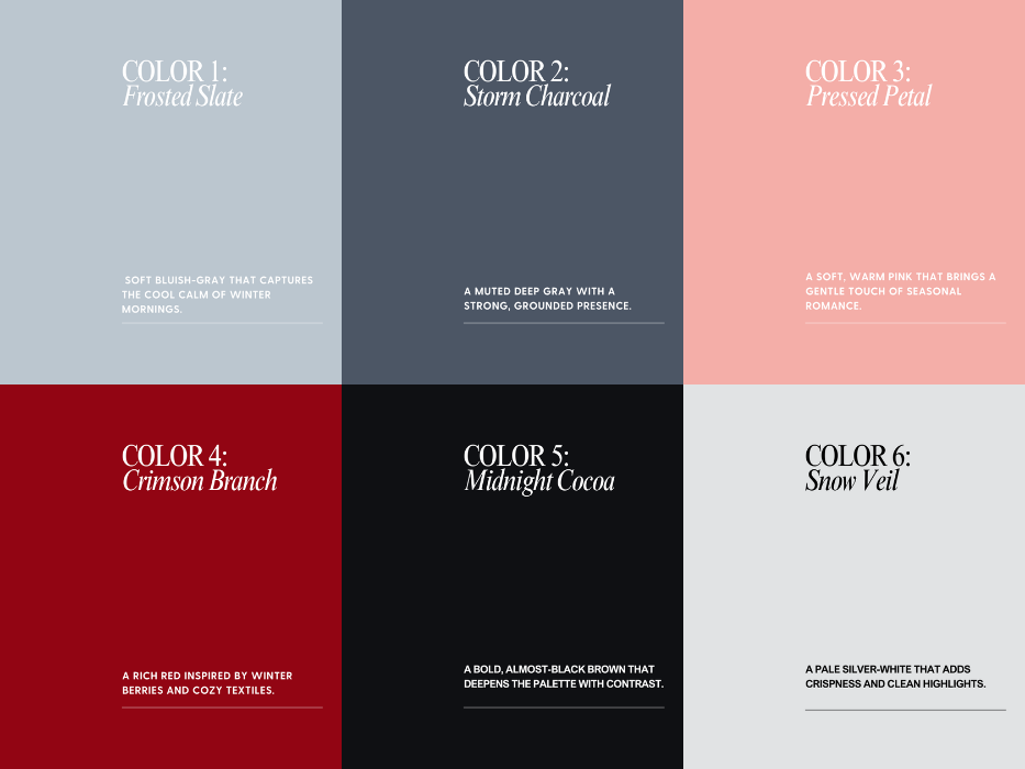 Color Palettes for Surface Pattern Designers