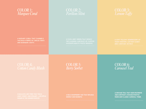 Color Palettes for Surface Pattern Designers