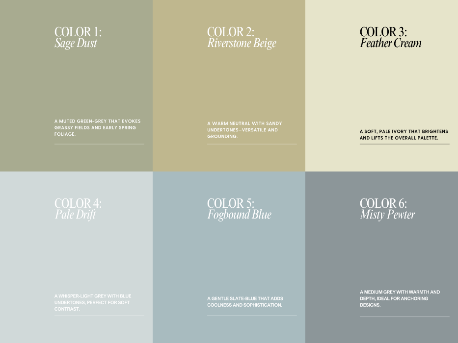 Color Palettes for Surface Pattern Designers