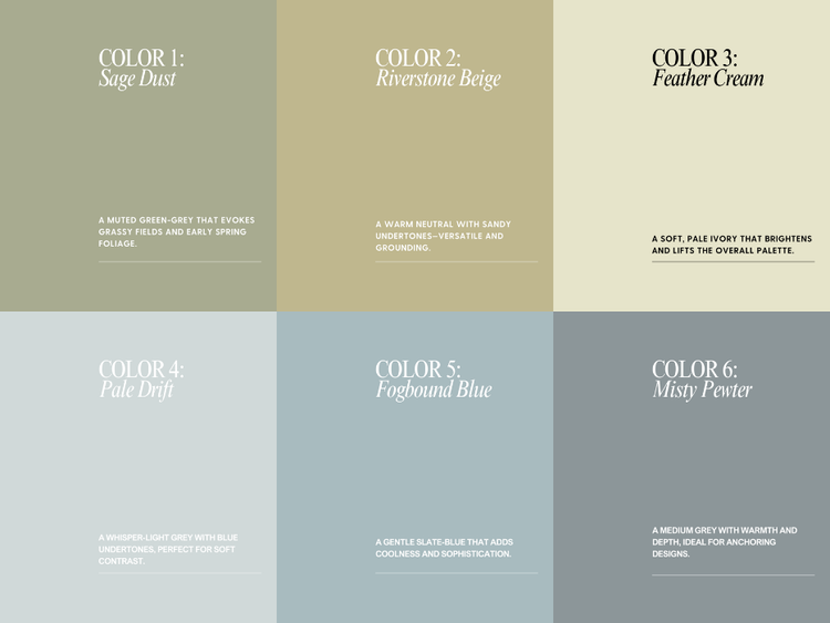 Color Palettes for Surface Pattern Designers
