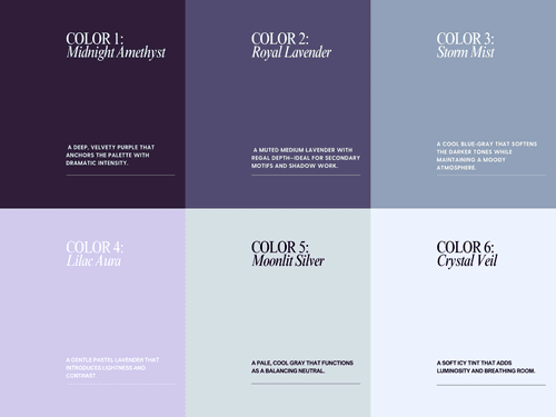 Color Palettes for Surface Pattern Designers