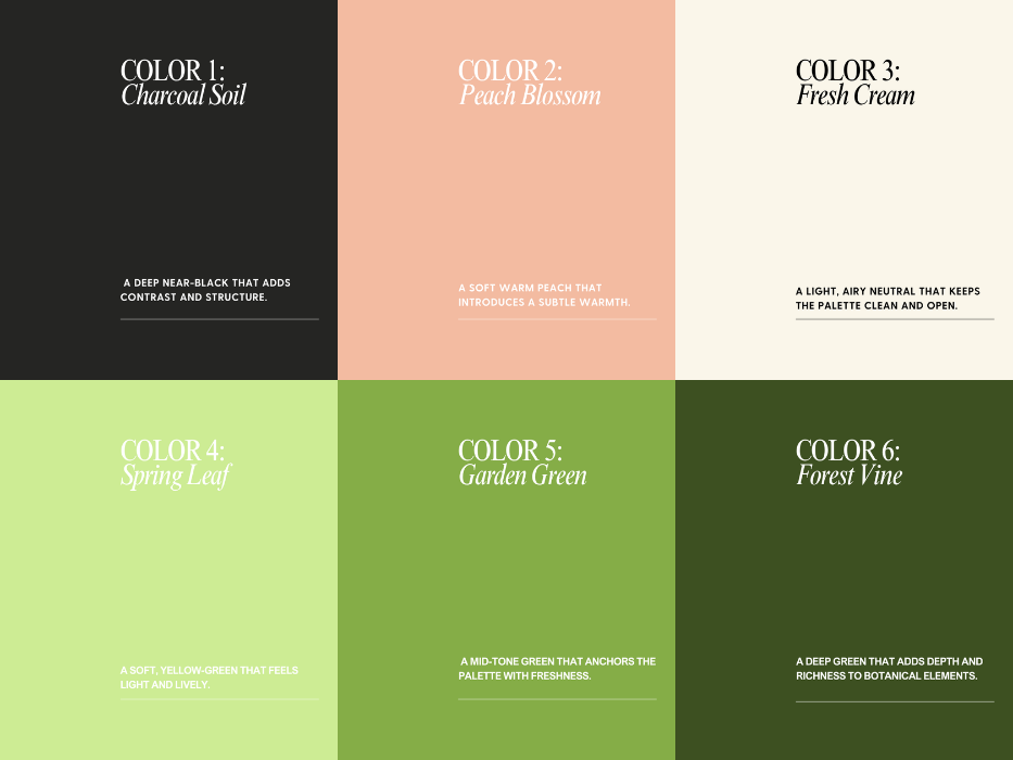 Color Palettes for Surface Pattern Designers