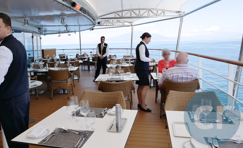 La Terrazza Restaurant on Silversea Silver Muse — CruiseReport