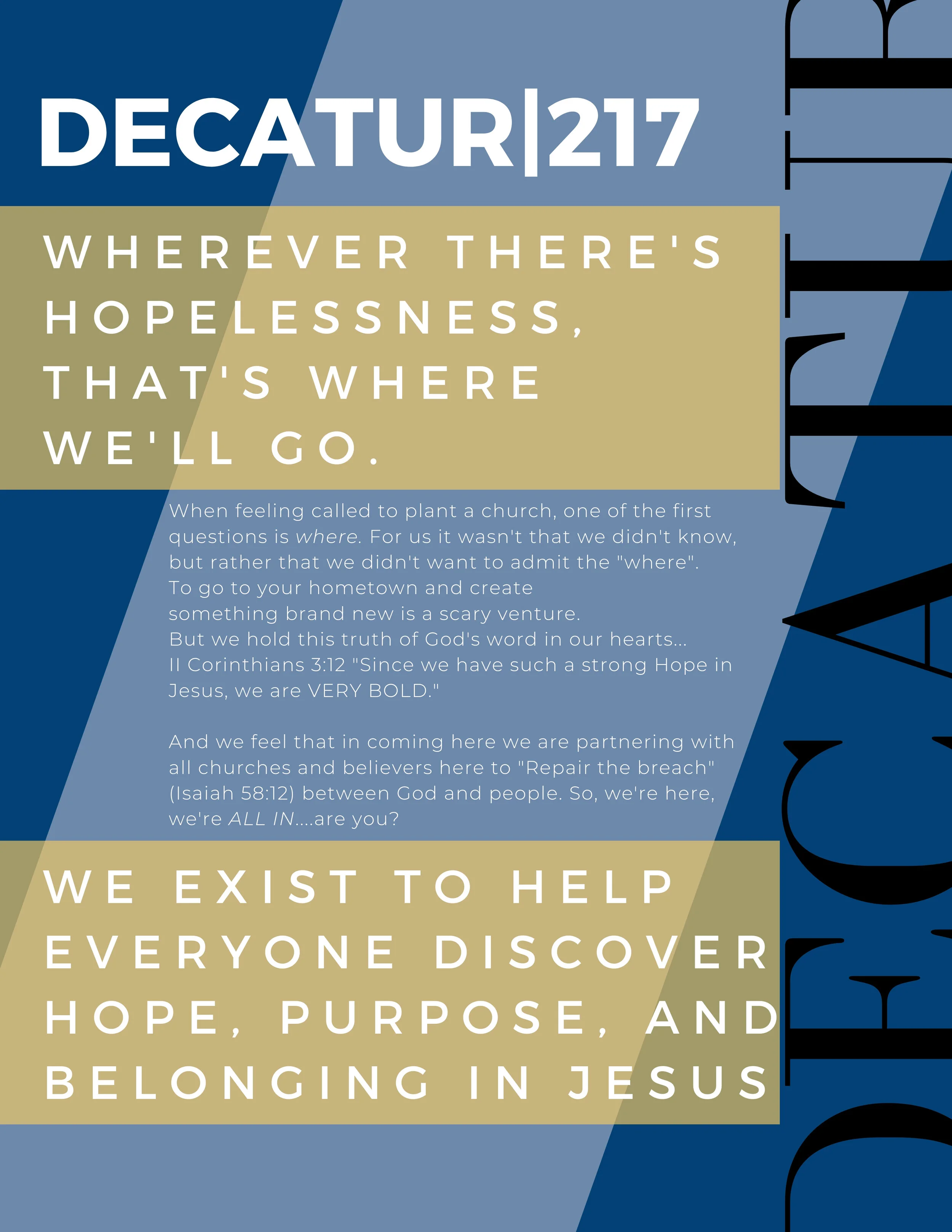 Who We Are — Discover Church