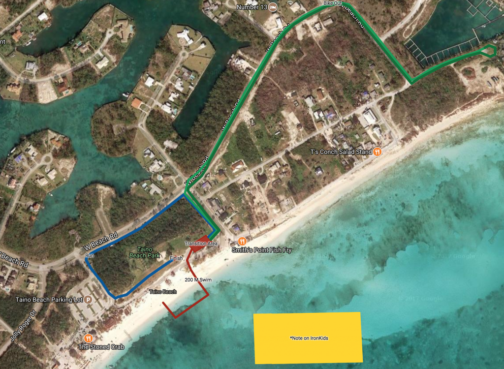 Course Maps — GBPA Conchman Triathlon