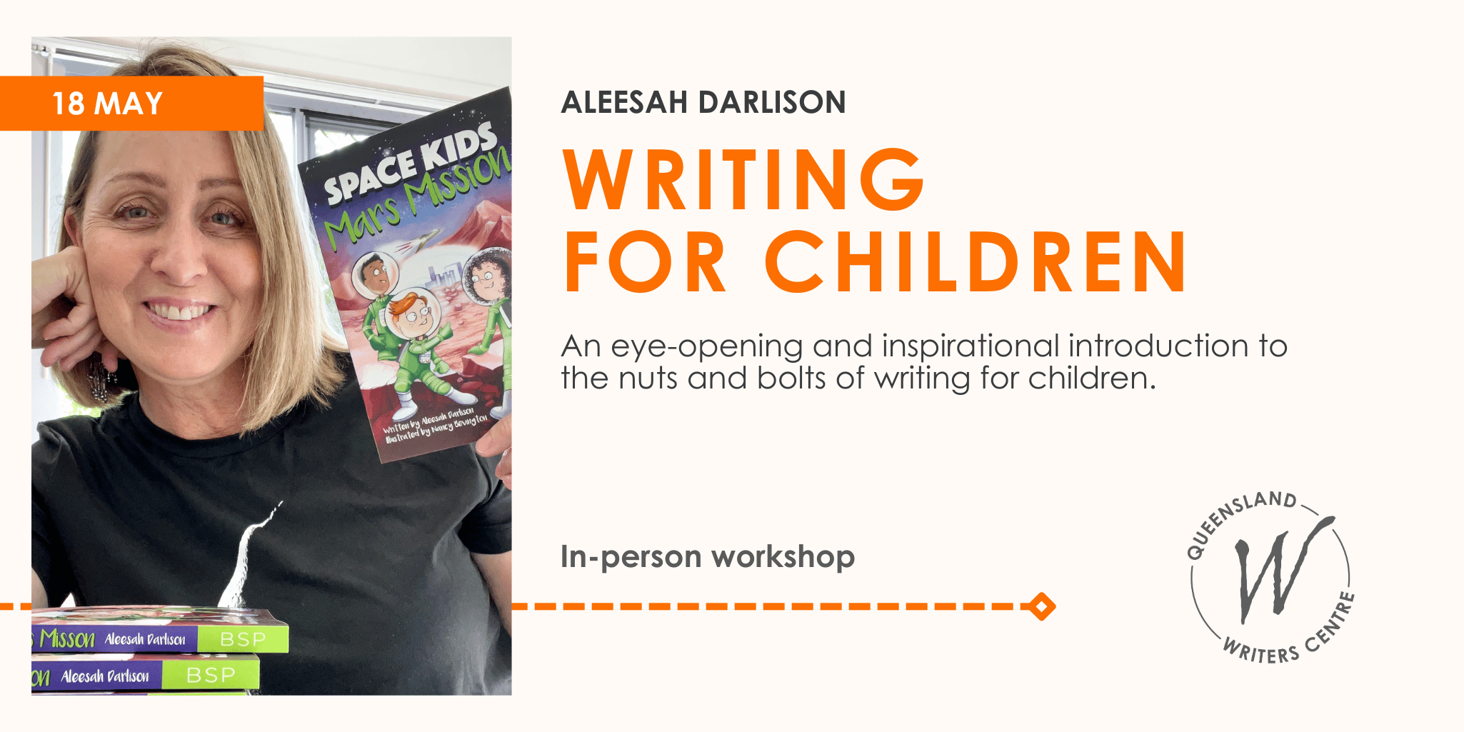 Writing For Children with Aleesah Darlison — Queensland Writers Centre