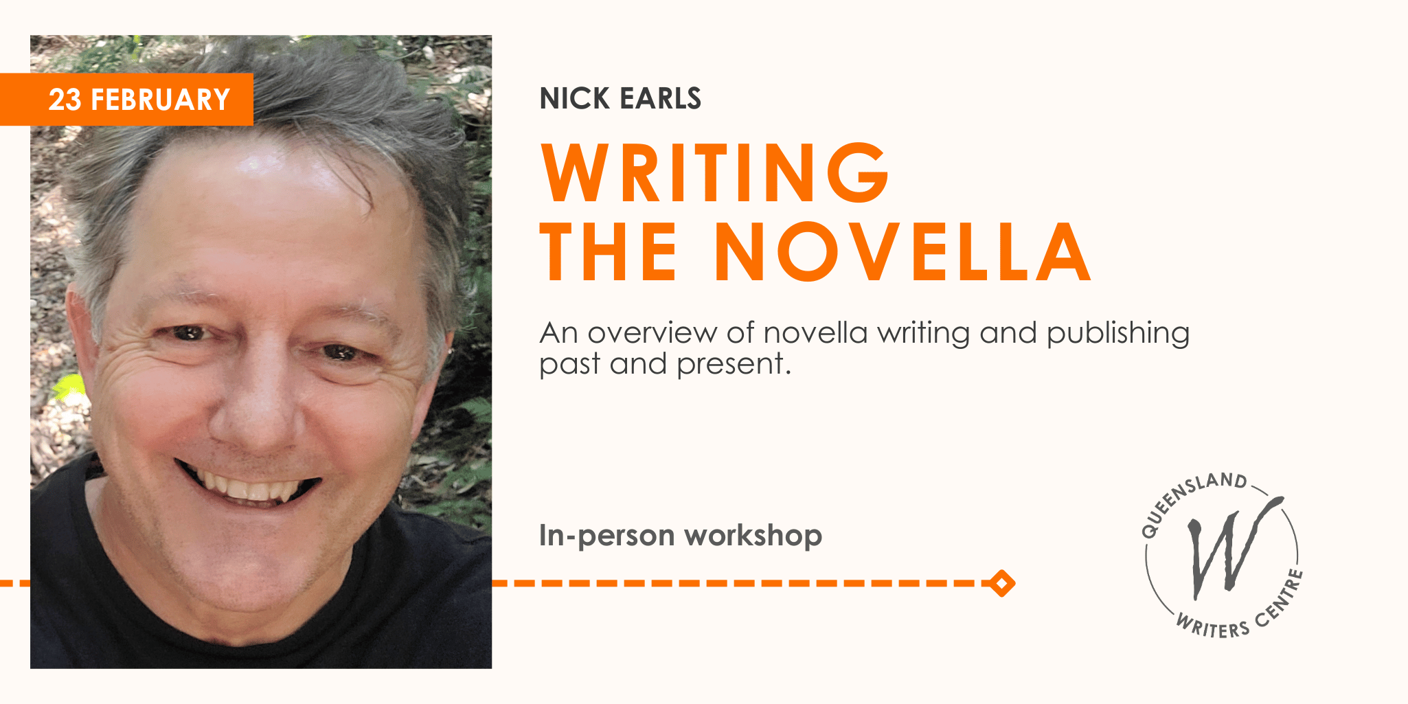 Writing The Novella with Nick Earls — Queensland Writers Centre