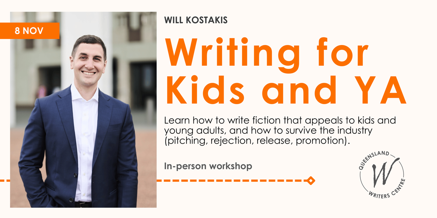 Writing for Kids and YA with Will Kostakis — Queensland Writers Centre