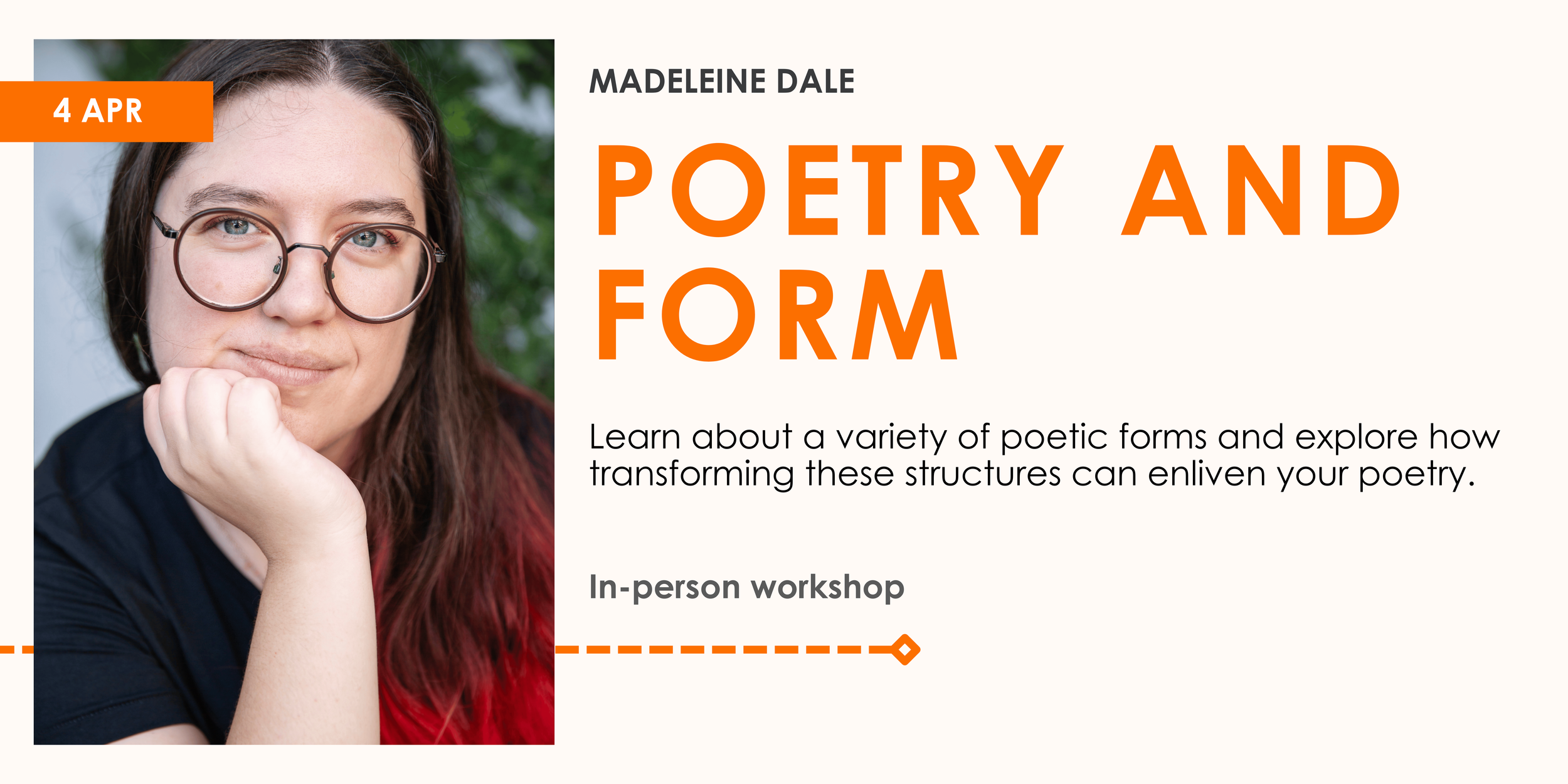 Poetry and Form with Madeleine Dale — Queensland Writers Centre