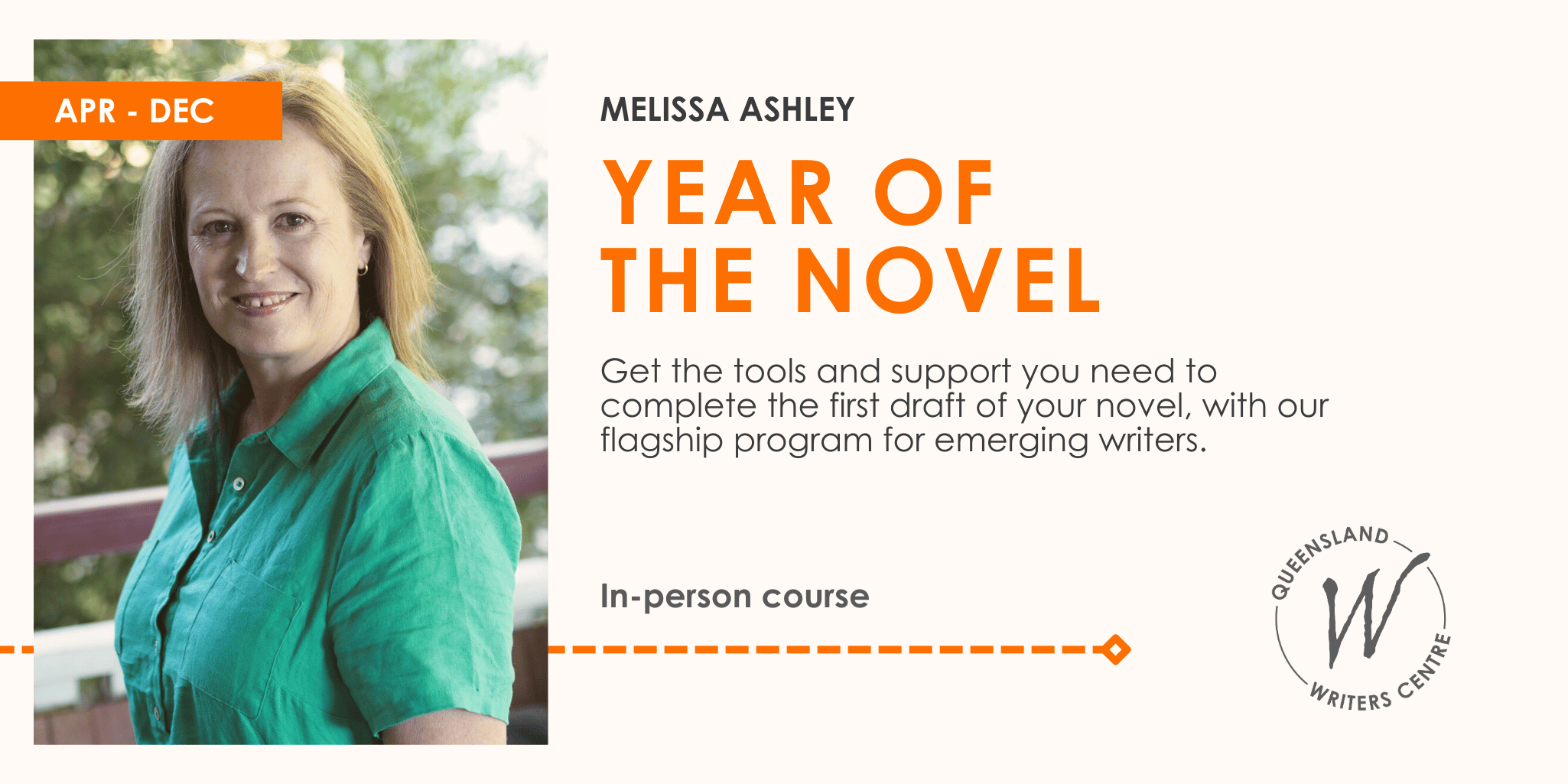 Year Of The Novel 2024 with Melissa Ashley — Queensland Writers Centre