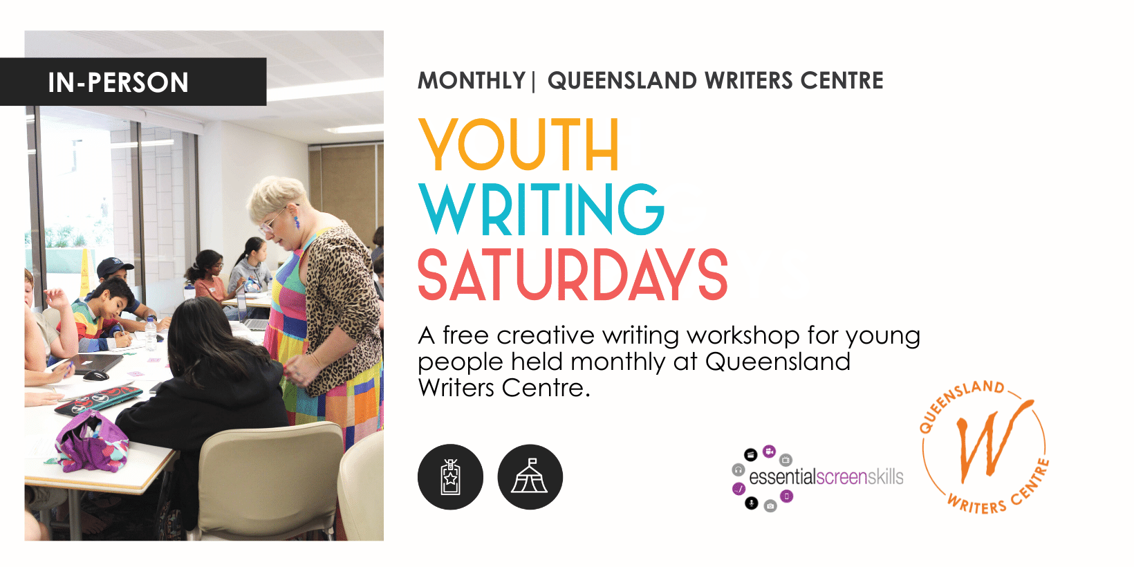 Youth Writing Saturday - Queensland Writers Centre — Queensland Writers Centre