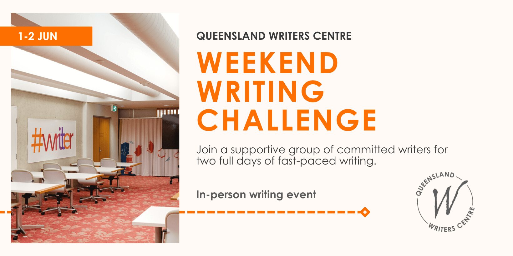 Weekend Writing Challenge - June — Queensland Writers Centre