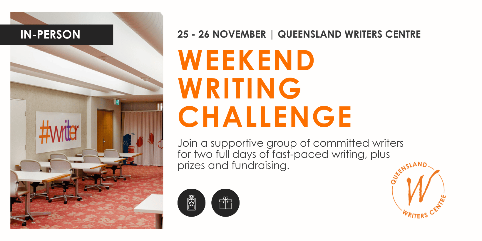 Weekend Writing Challenge - November — Queensland Writers Centre