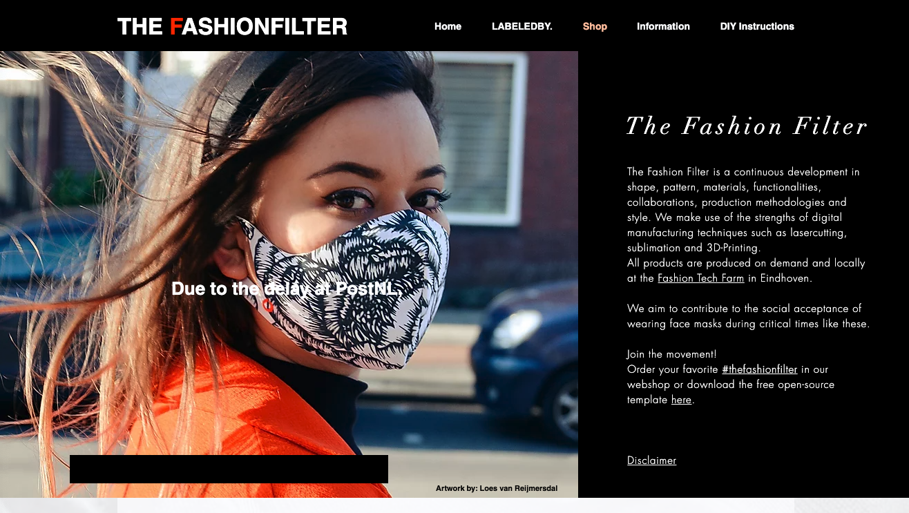 Dutch initiative 'The Fashion Filter' wants to make wearing masks ...