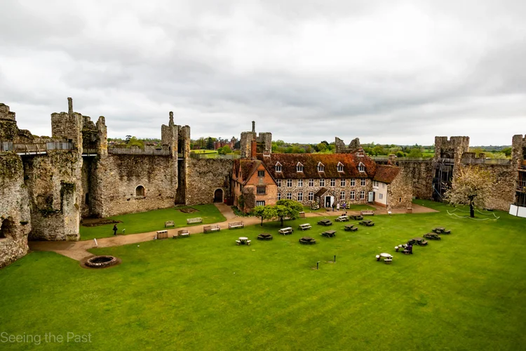 Framlingham Castle, featured in Ed Sheeran's song "Castle on the hill ...