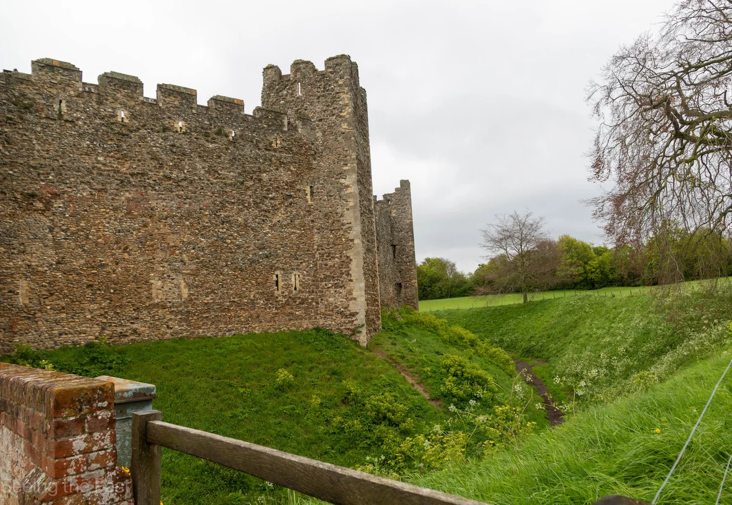 Framlingham Castle, featured in Ed Sheeran's song "Castle on the hill ...