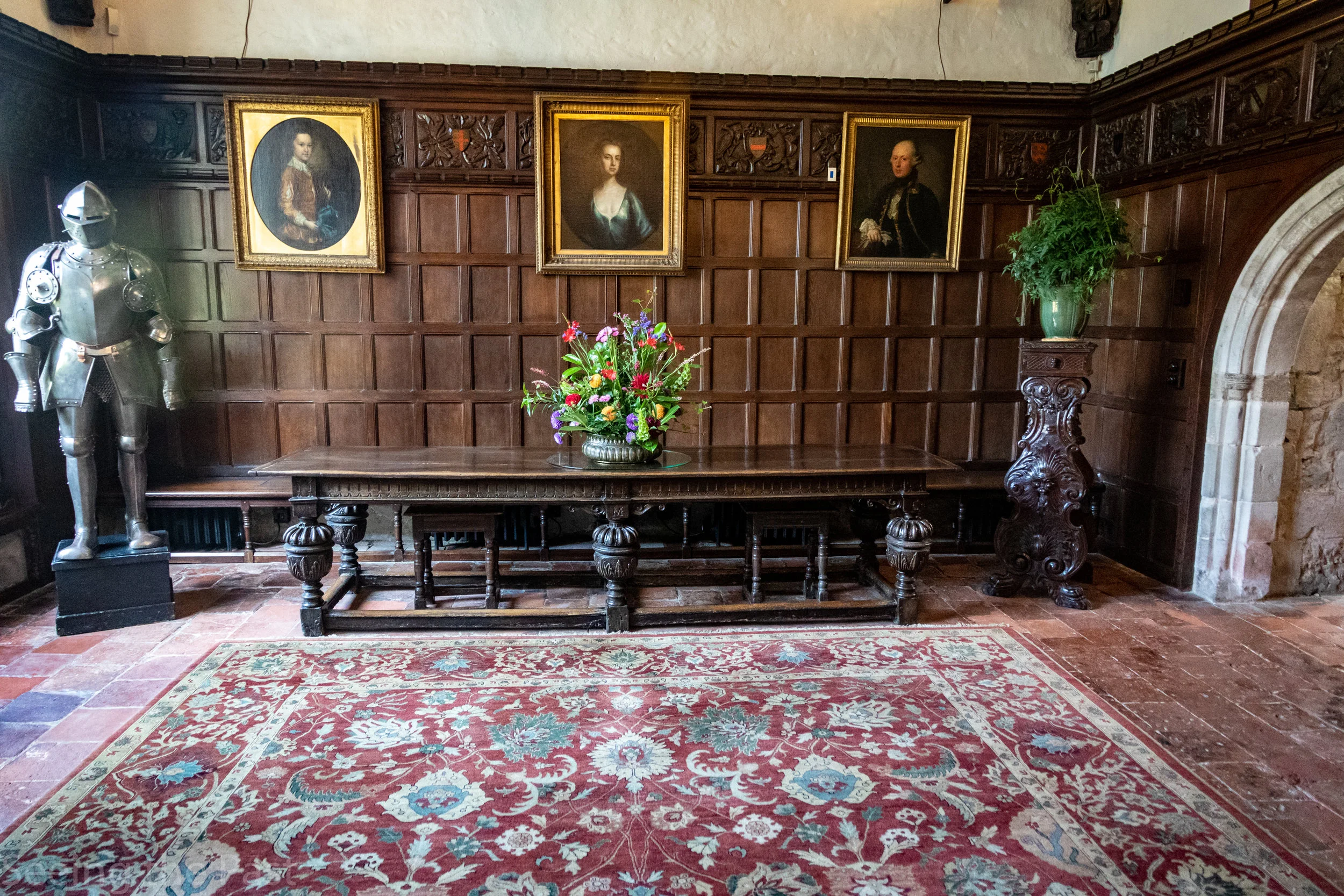 Ightham Mote; a 700 year old magnificent, medieval moated manor house ...