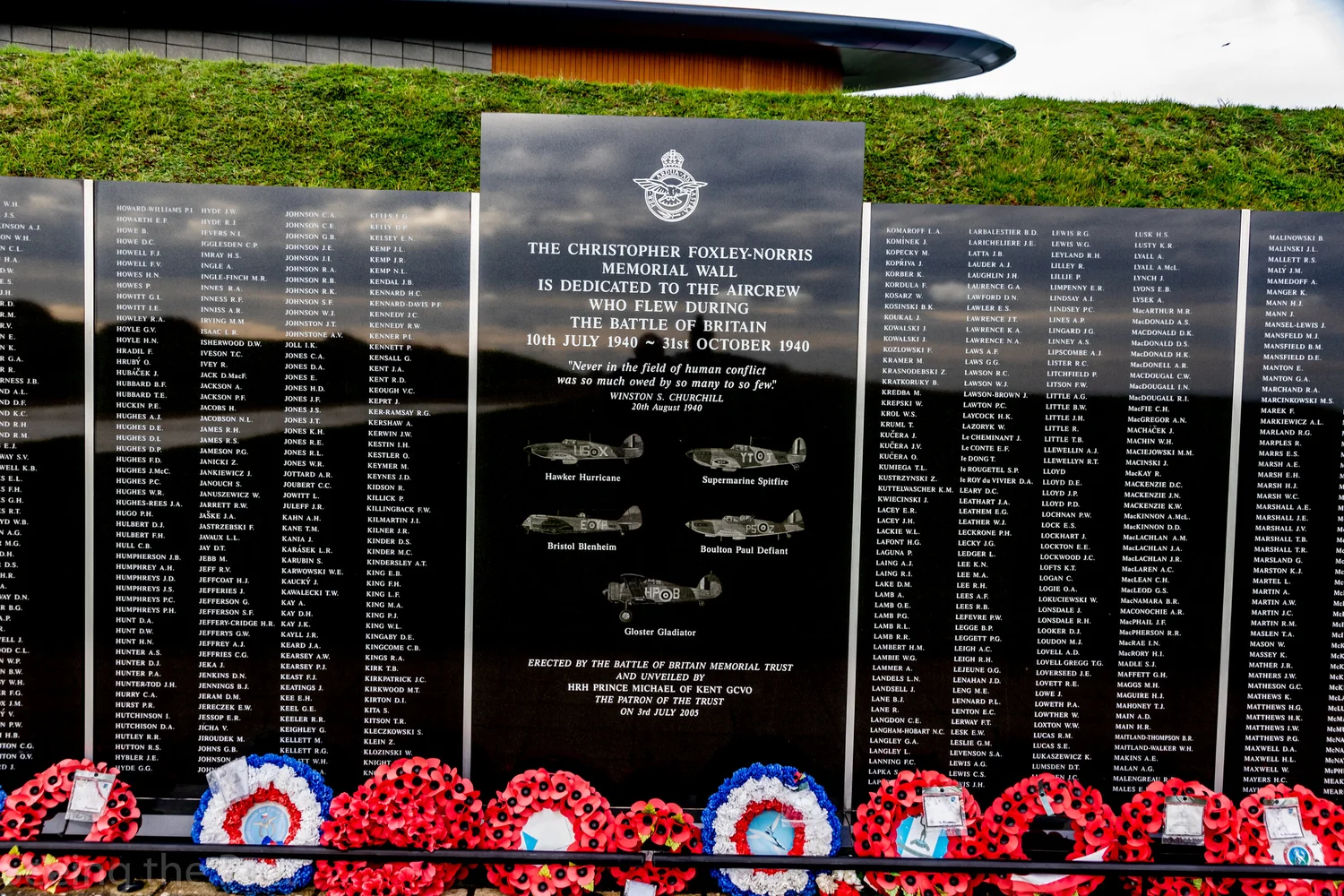 The Battle of Britain's "National Memorial to the Few". — Seeing the past