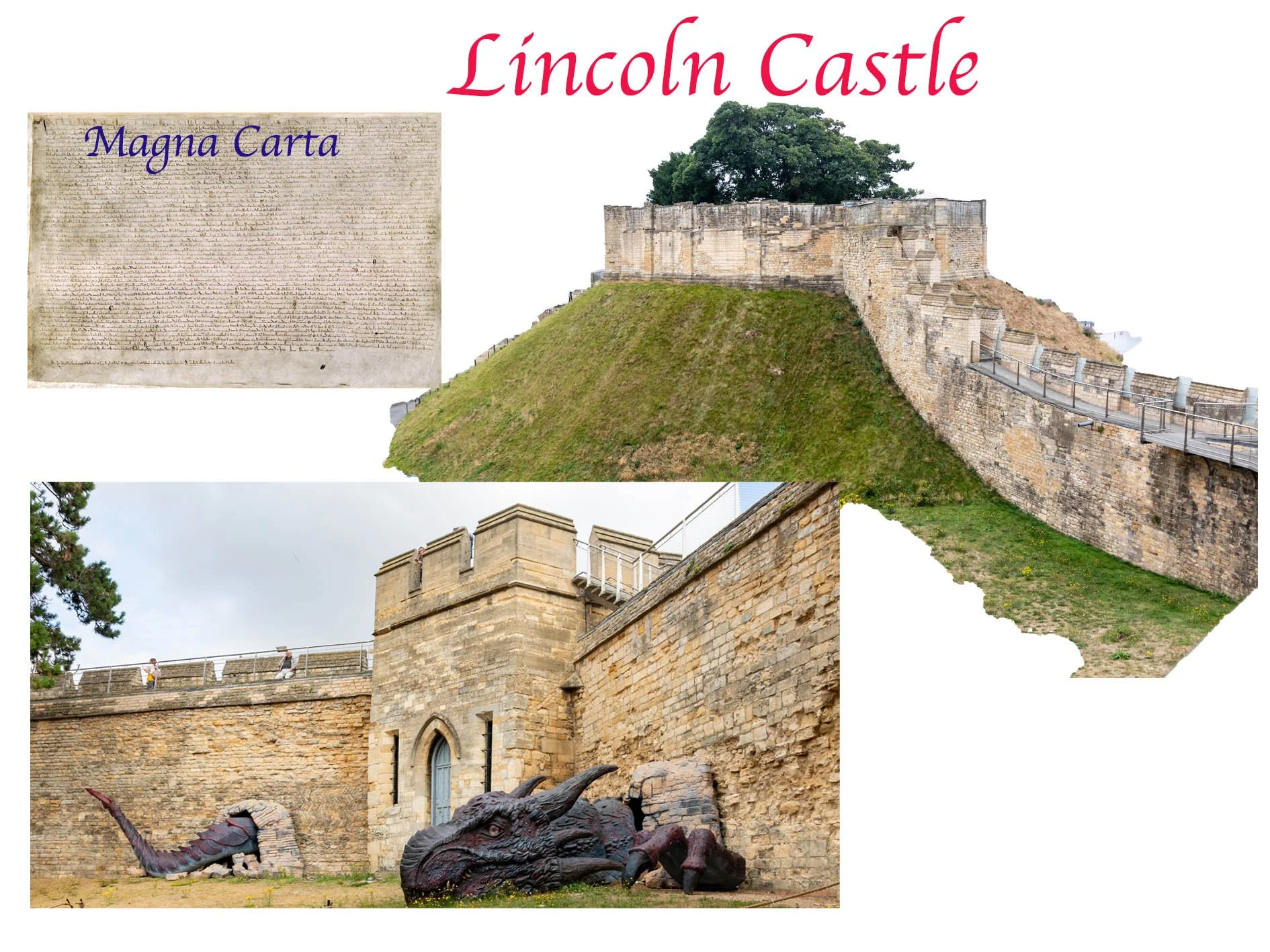 Lincoln Castle; a centre of national events, walk the entire curtain ...