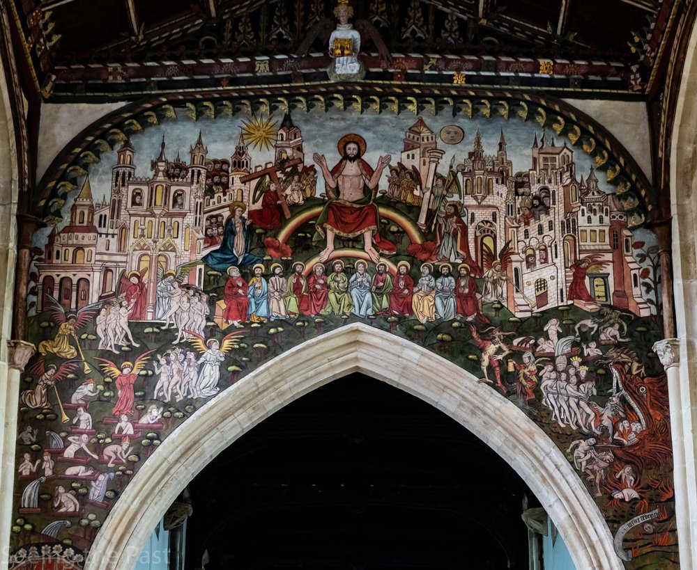 Salisbury has the best doom painting in Britain. A mind blowing piece ...