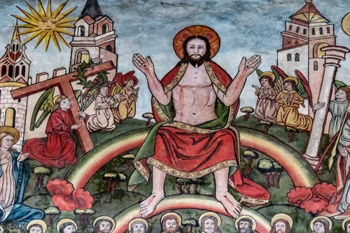 Salisbury has the best doom painting in Britain. A mind blowing piece ...