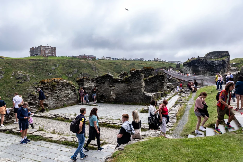 Tintagel Castle and our quest for King Arthur. — Seeing the past