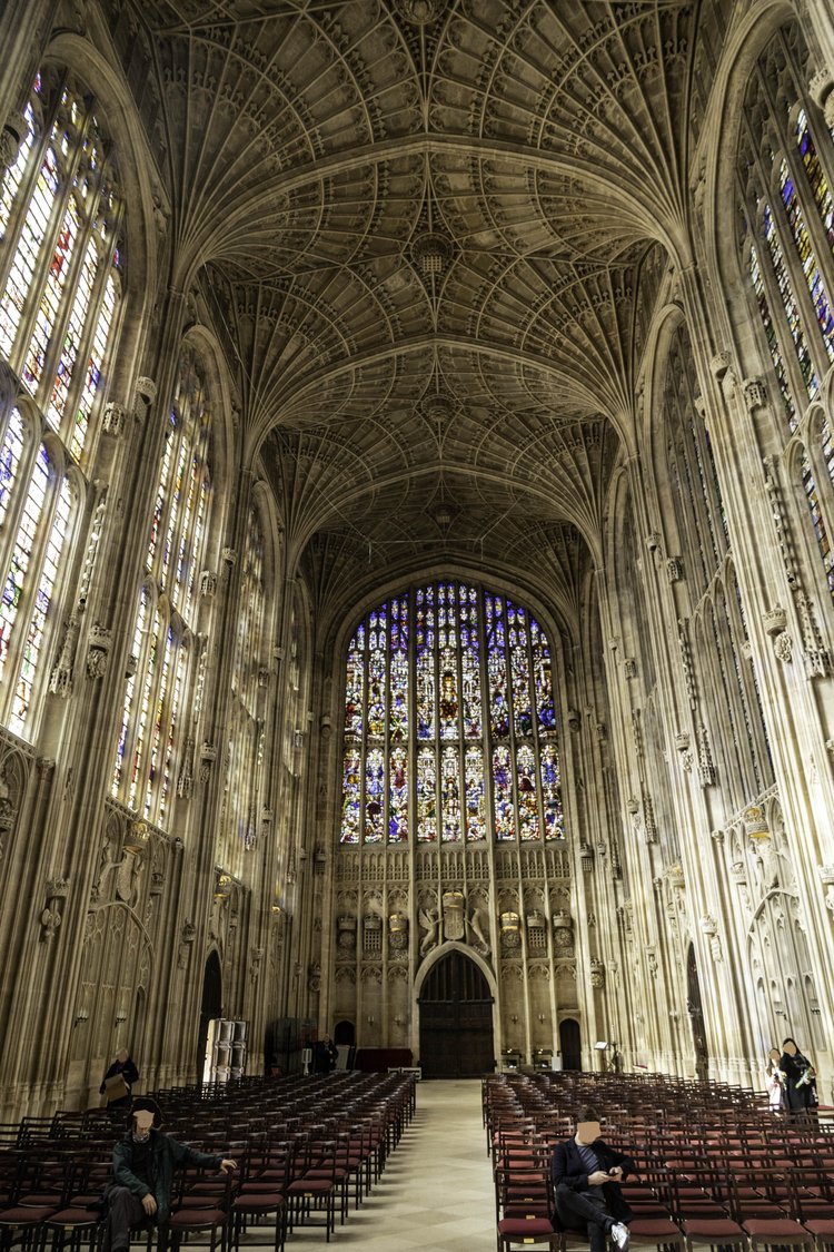 King's College Chapel Cambridge; founded by Henry VI and finished by ...