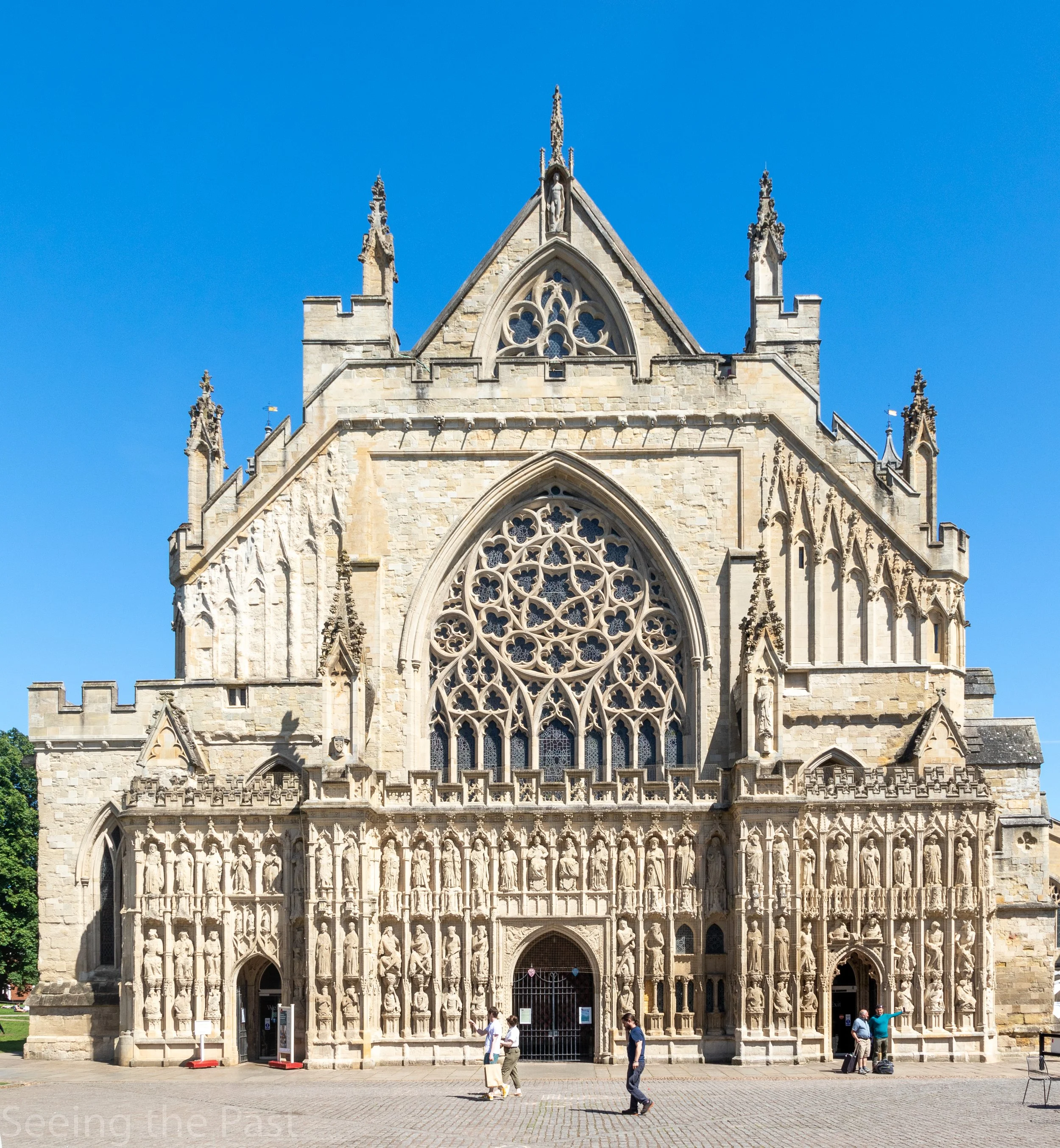 Exeter Cathedral Acknowledged As The Most Complete Example Of Exeter Cathedral Acknowledged As The Most Complete Example Of