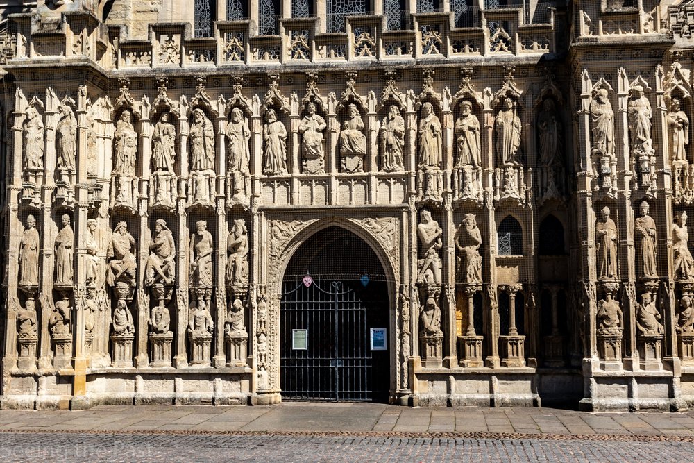 Exeter Cathedral; acknowledged as the most complete example of ...