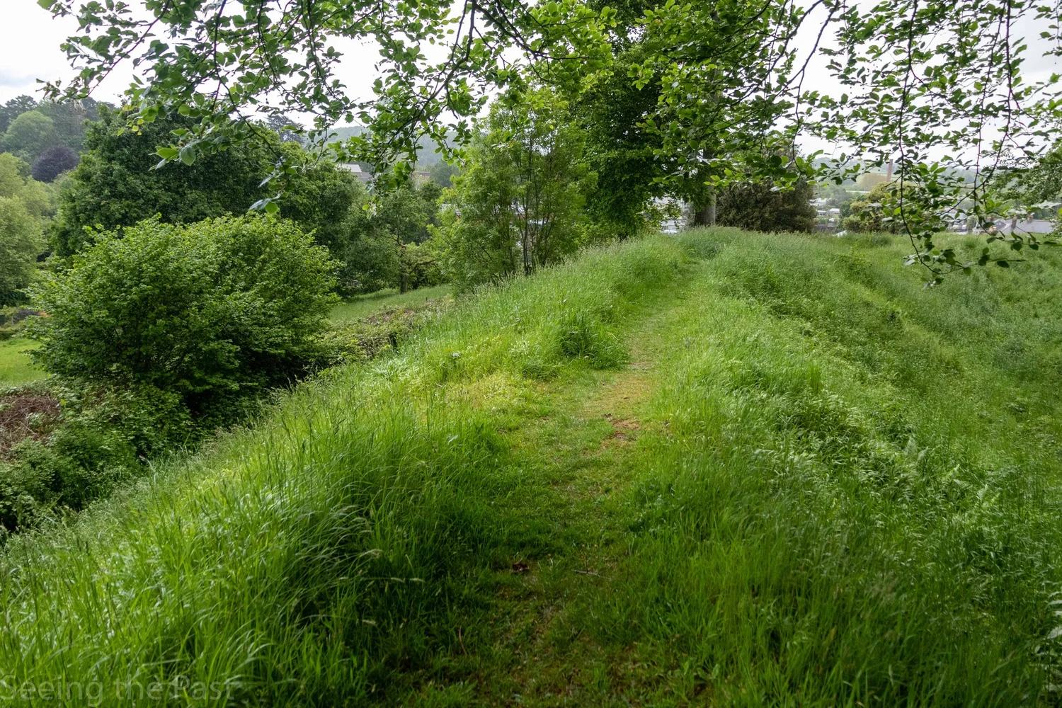 Totnes Castle; One of the earliest and best preserved examples of a ...