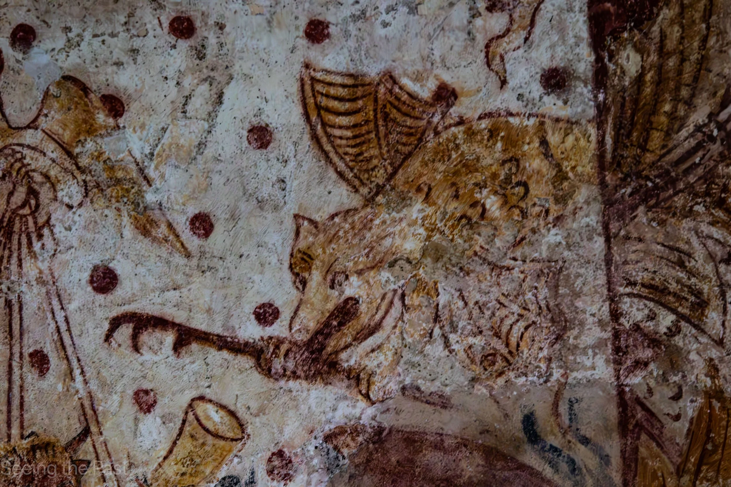 South Leigh Medieval Doom Painting's Vision of the Last Judgement. Were ...