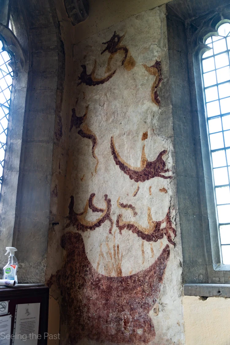 South Leigh Medieval Doom Painting's Vision of the Last Judgement. Were ...