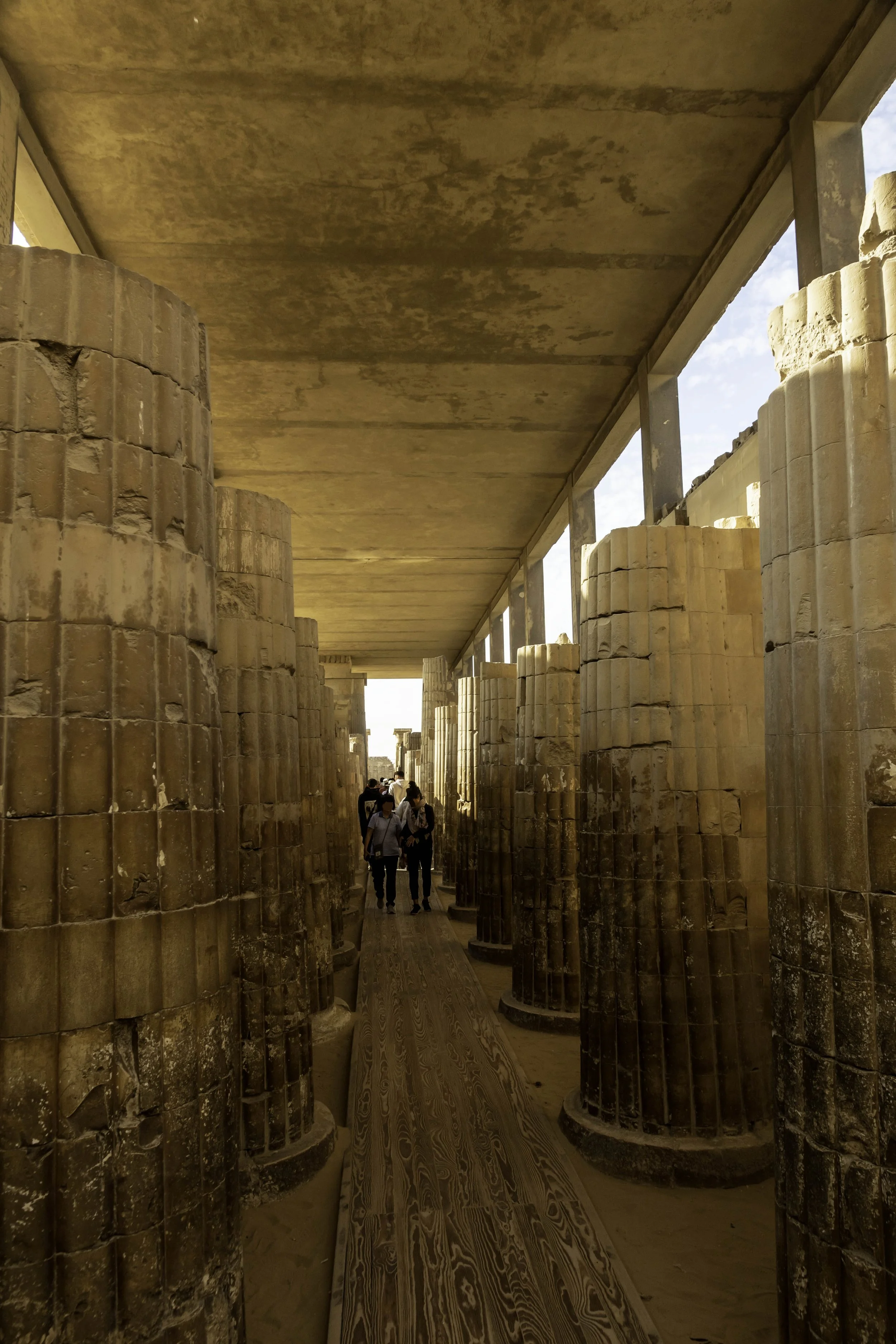 Pharaoh Djoser and the world's first pyramid at Saqqara. — Seeing the past