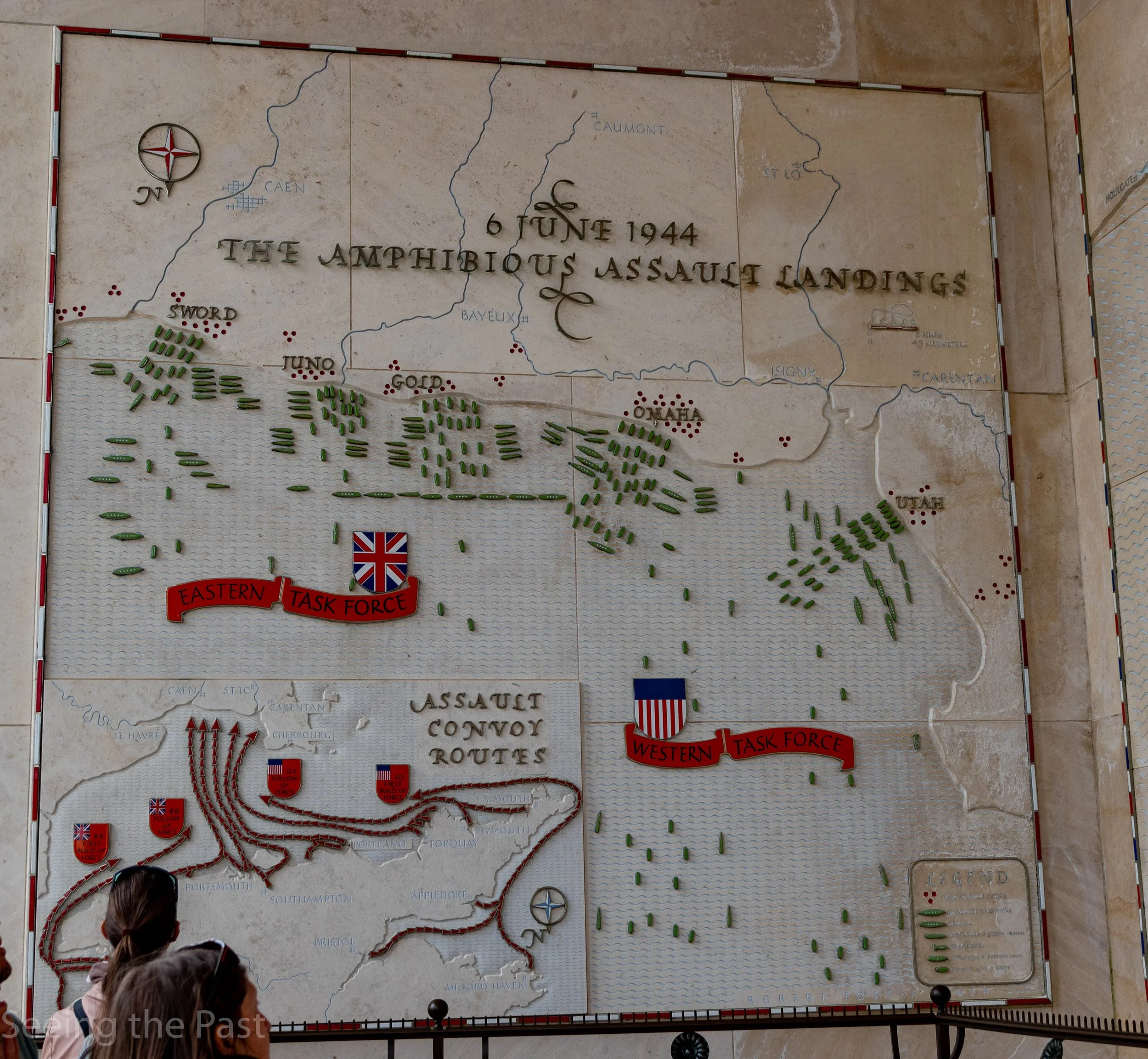 The D Day Series. Remembering the Heroes at Colleville-sur-Mer American ...