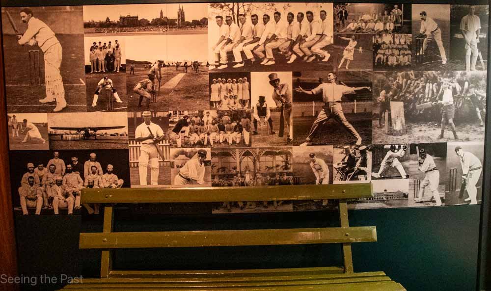 If you love cricket, you will love this place! — Seeing the past