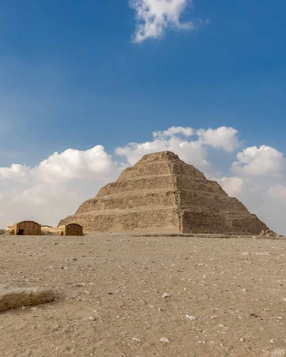 Pharaoh Djoser and the world's first pyramid at Saqqara. — Seeing the past
