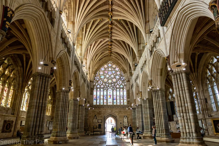 Exeter Cathedral; acknowledged as the most complete example of ...