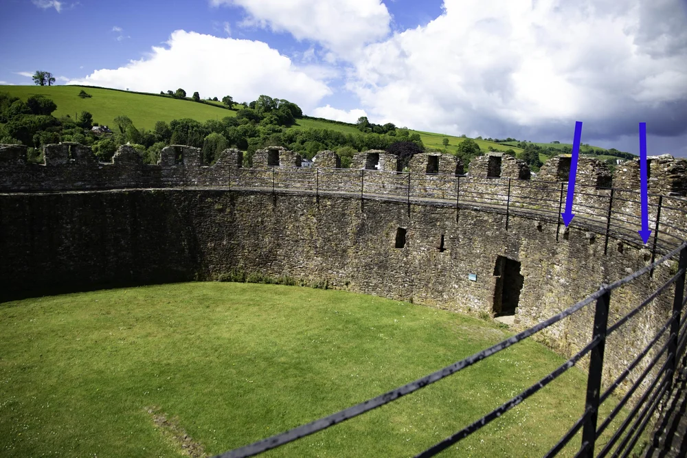 Totnes Castle; One of the earliest and best preserved examples of a Norman Motte and Bailey in ...