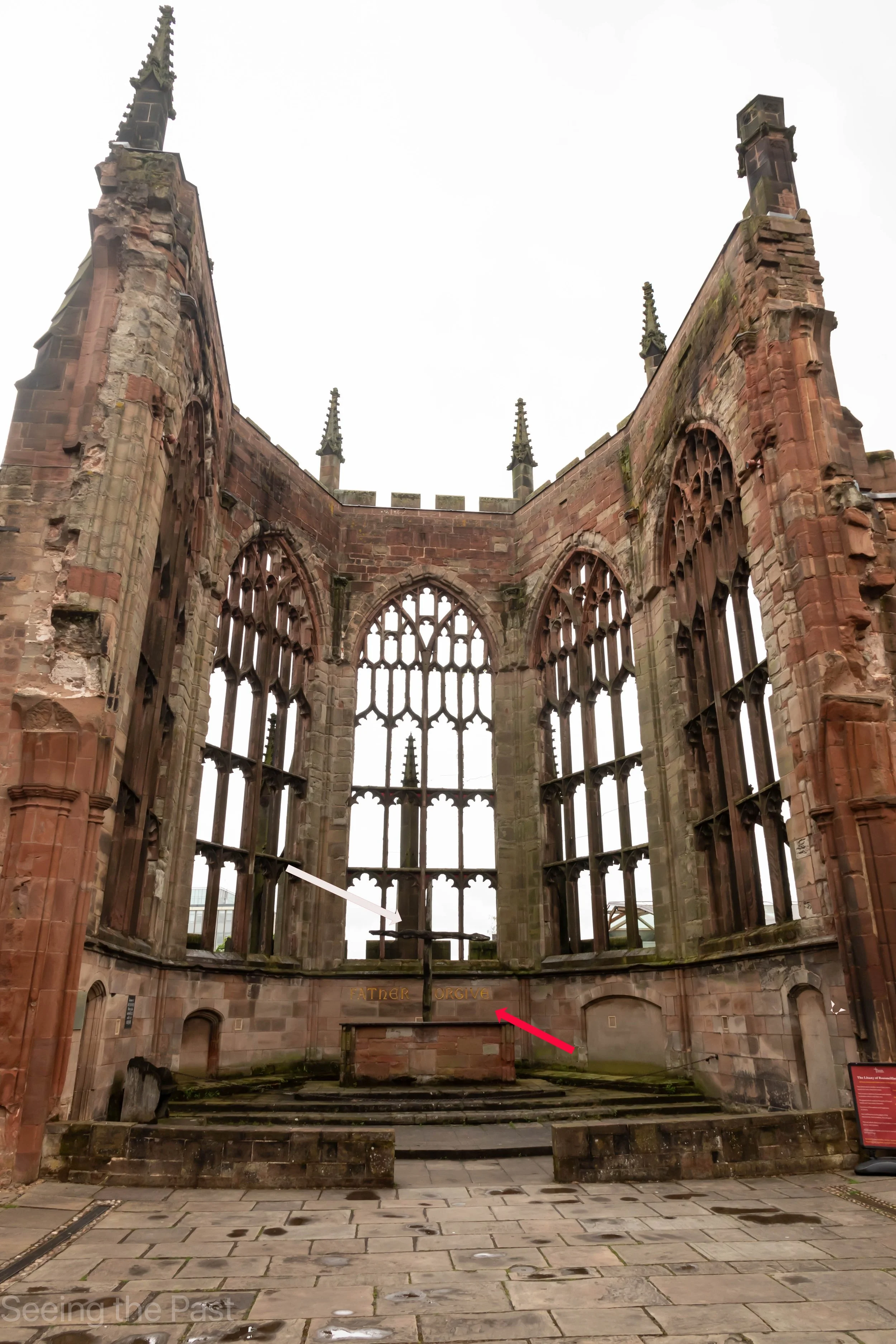 Ruins with a story to tell, Coventry Cathedral and the nearby secret ...