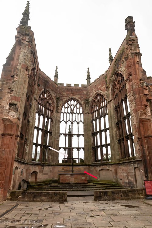Ruins with a story to tell, Coventry Cathedral and the nearby secret ...
