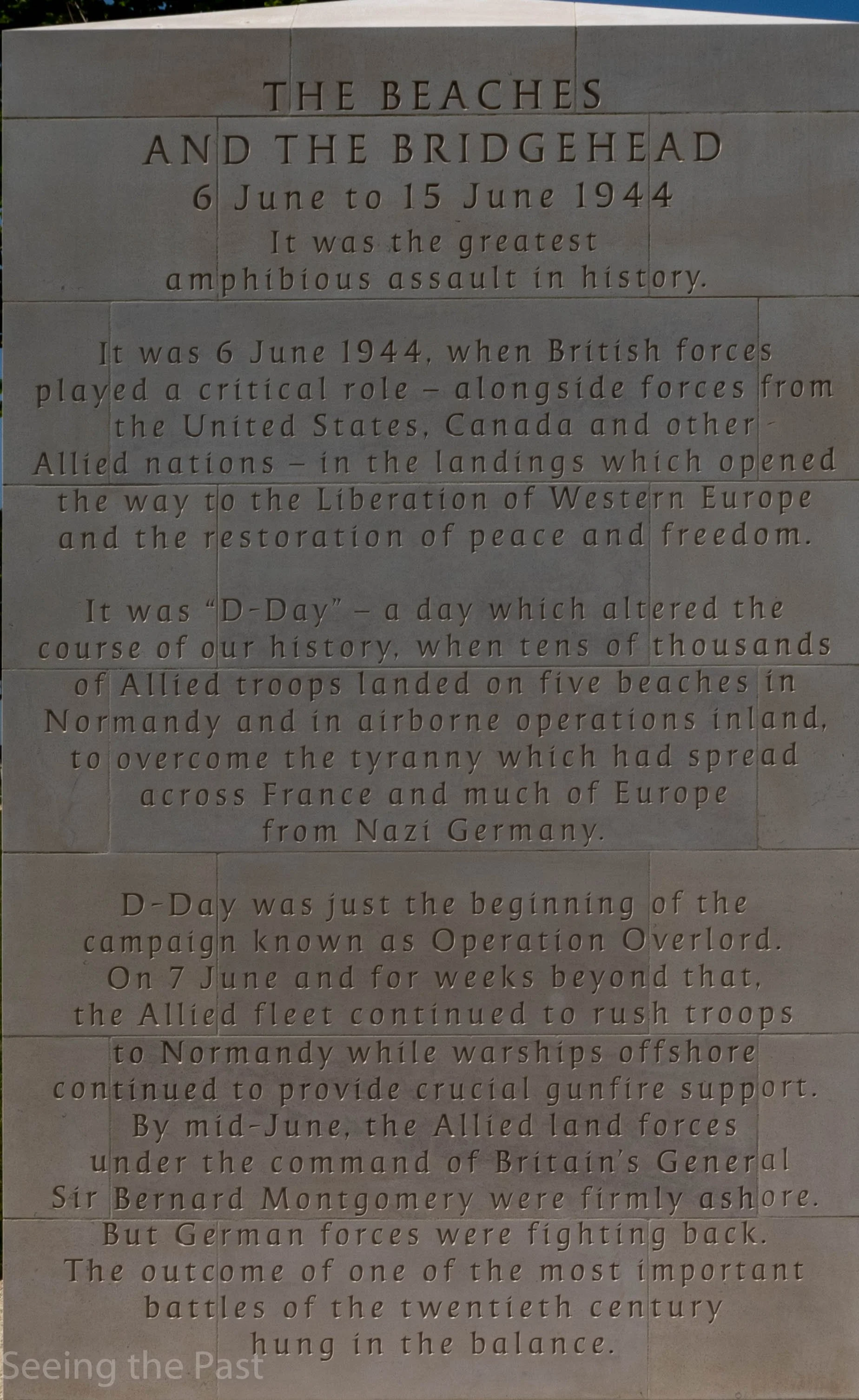 D Day series;"Walking Among Heroes: Visiting the British Normandy ...
