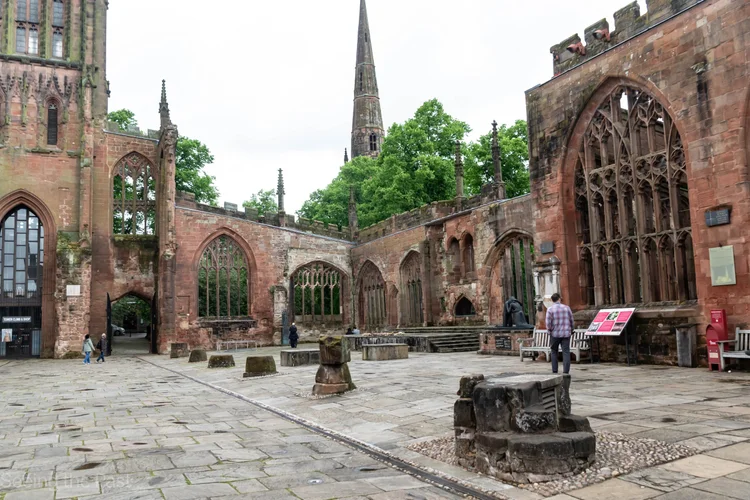 Ruins with a story to tell, Coventry Cathedral and the nearby secret ...