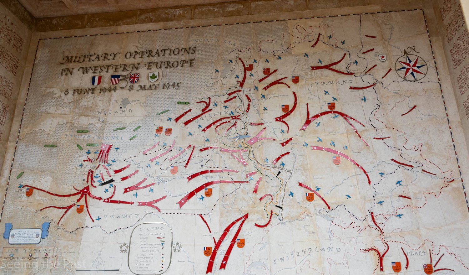 The D Day Series. Remembering the Heroes at Colleville-sur-Mer American ...