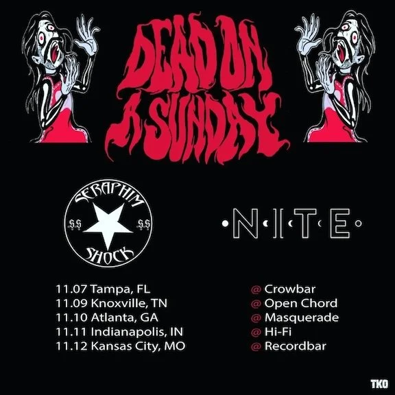 TOUR — SERAPHIM SHOCK