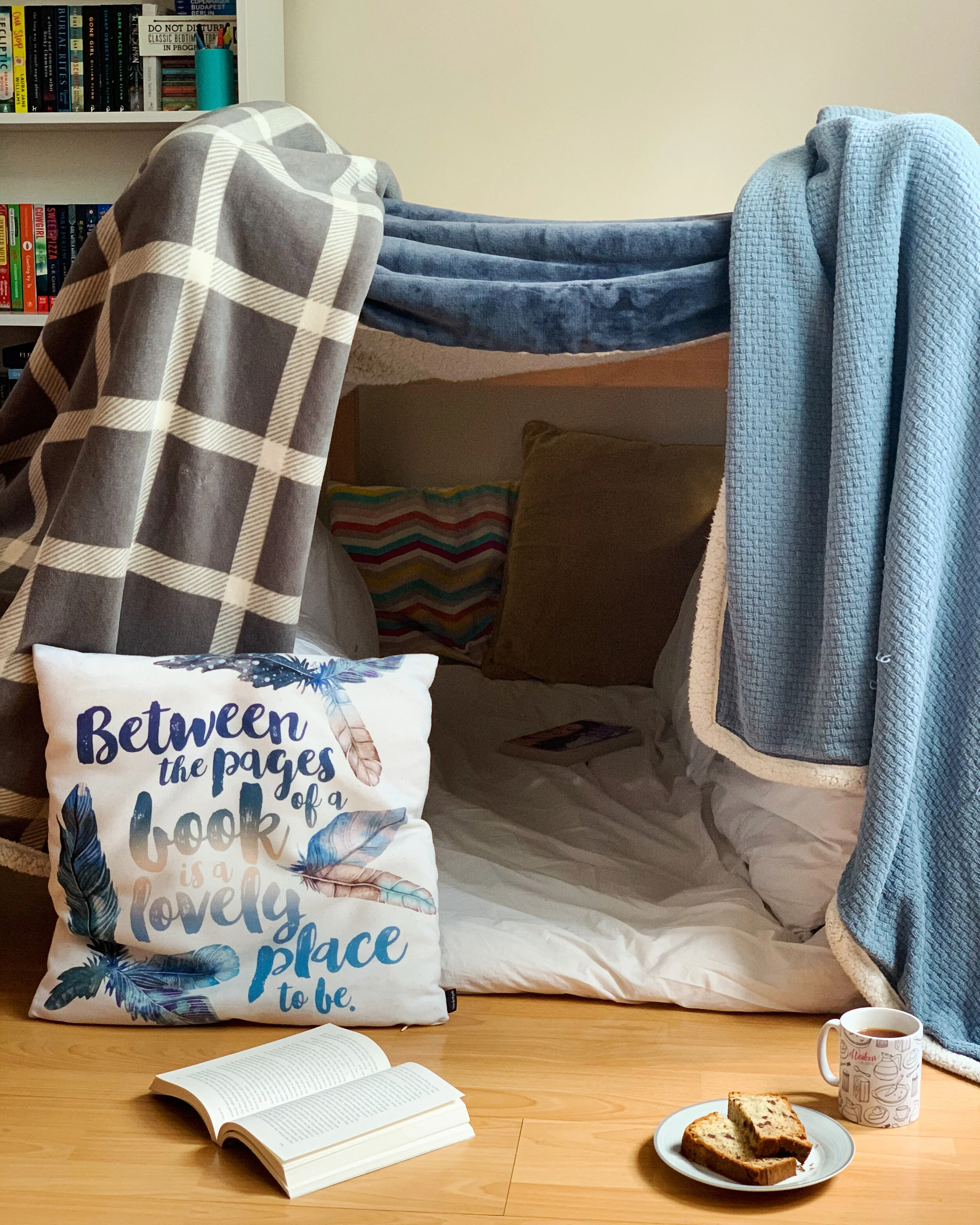 How To Make A Pillow Fort Julia s Bookcase
