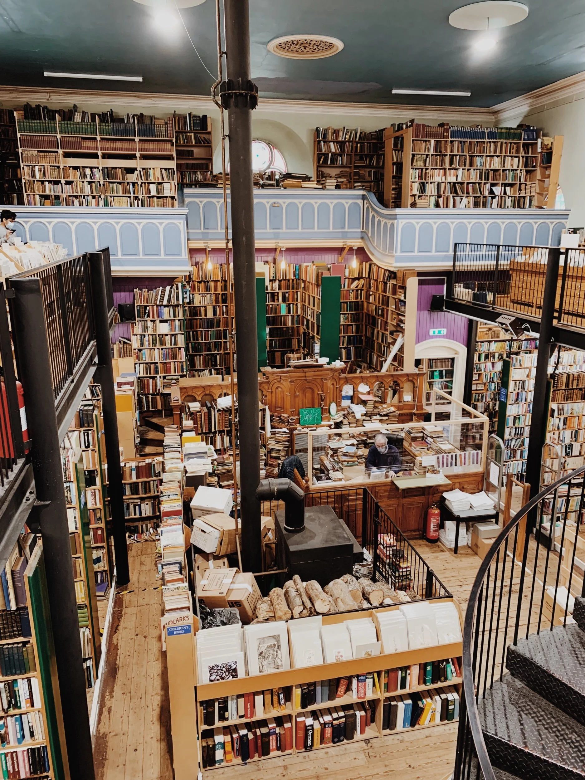 Inside Leakey’s Bookshop, Inverness — Julia's Bookcase